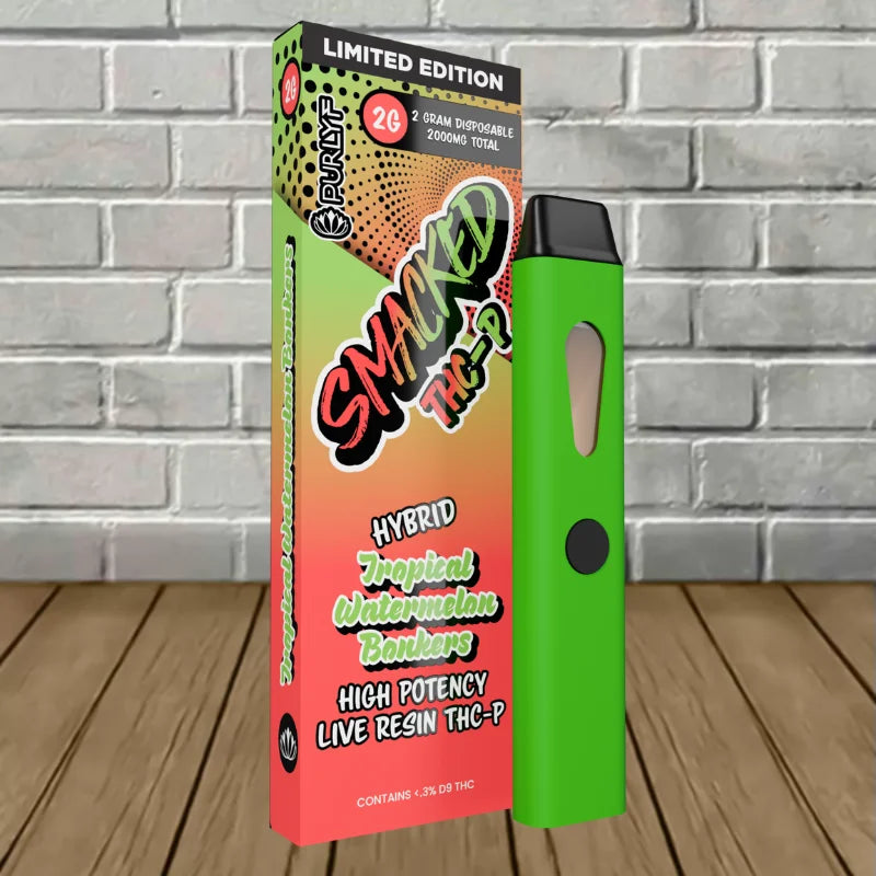 Purlyf Limited Edition Smacked THCP Disposable 2g – TenVape