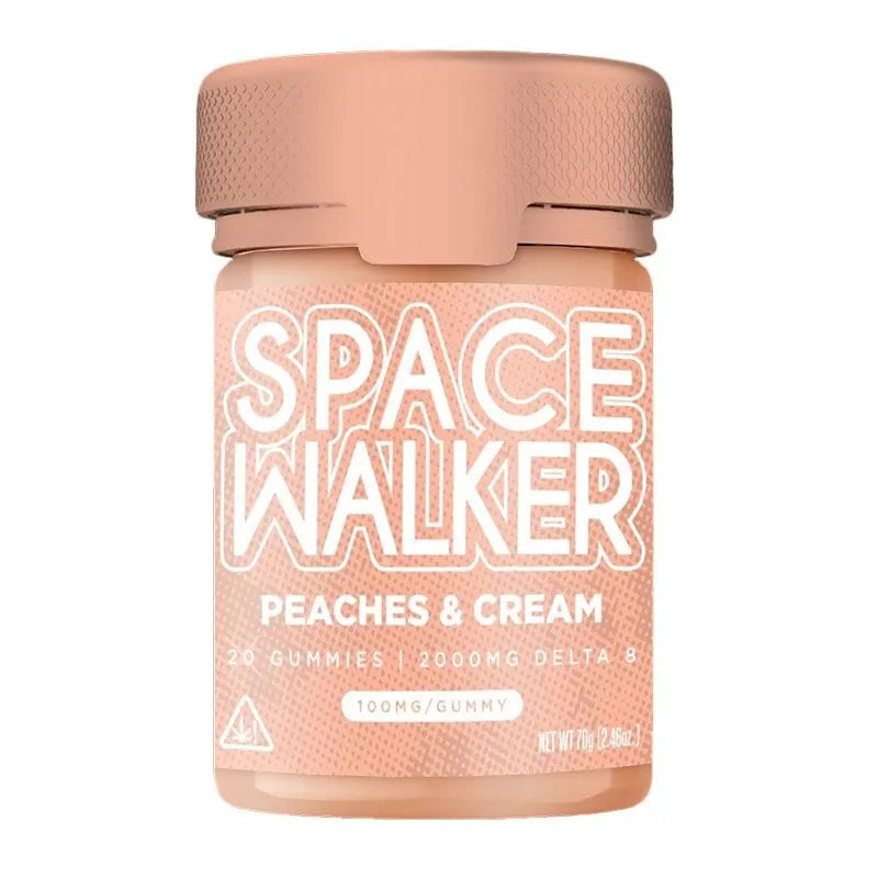 THC Edibles – Delta 8 Gummies – Peaches & Cream – 100mg by Space Walke ...