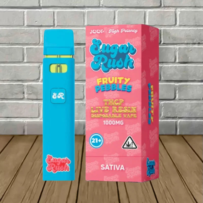 Sugar Rush THCp Live Resin Disposable Vape 1000mg – TenVape