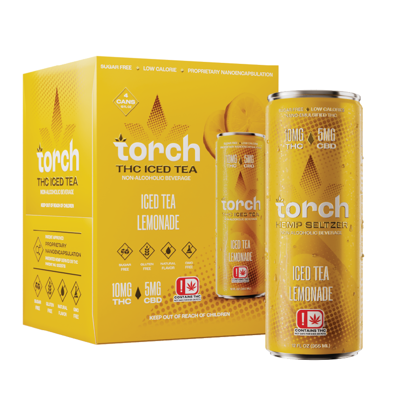 Torch Iced Tea Lemonade D9 THC Iced Tea – TenVape