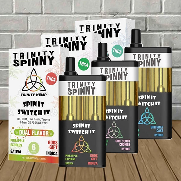 Trinity Hemp Trinity Spinny THCa Disposable 6g – TenVape