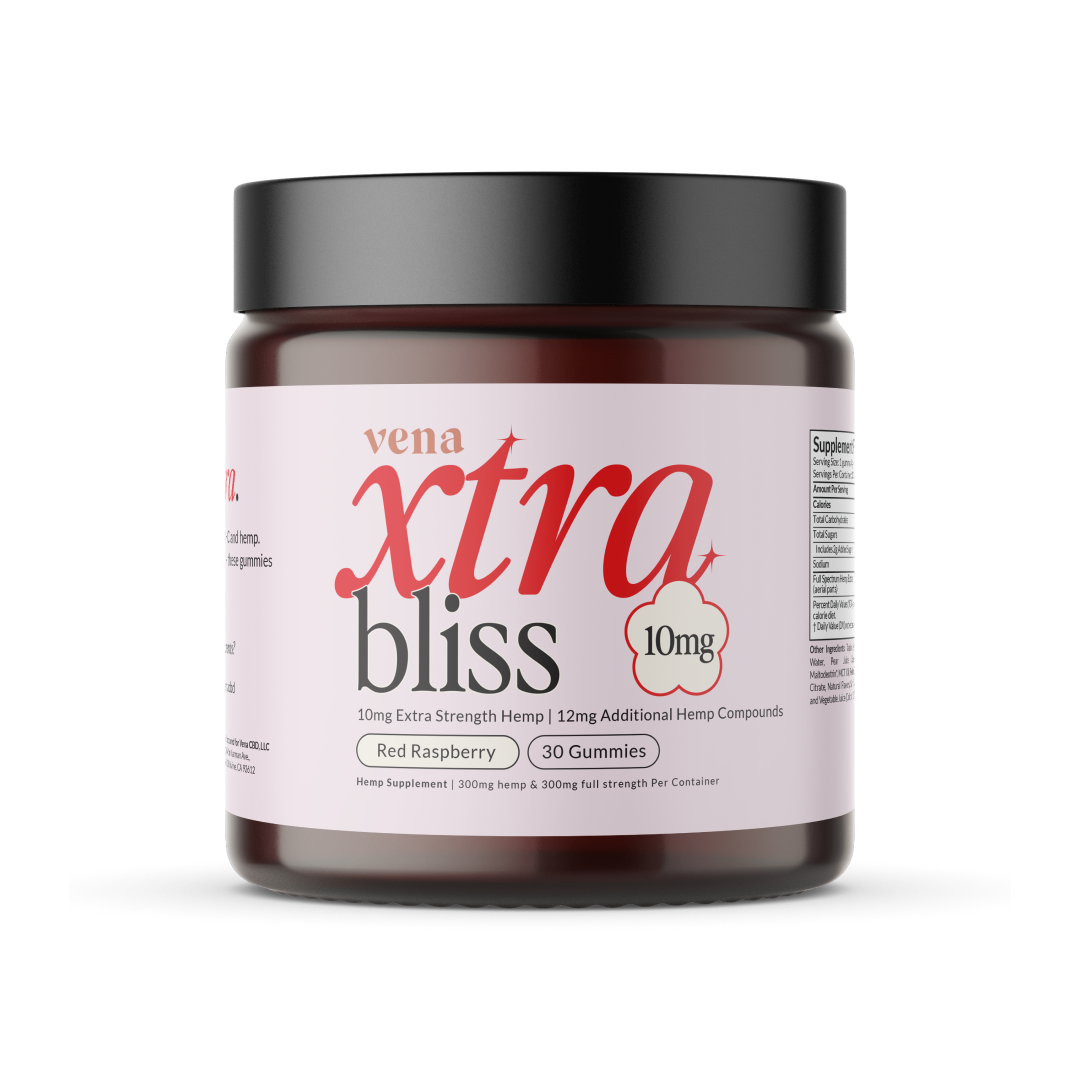 Vena CBD xtra bliss High Potency Hemp Gummies – TenVape