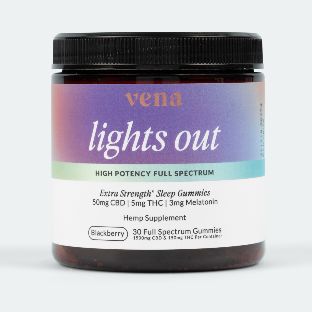 Vena CBD Lights Out Extra Strength Sleep Gummies – TenVape