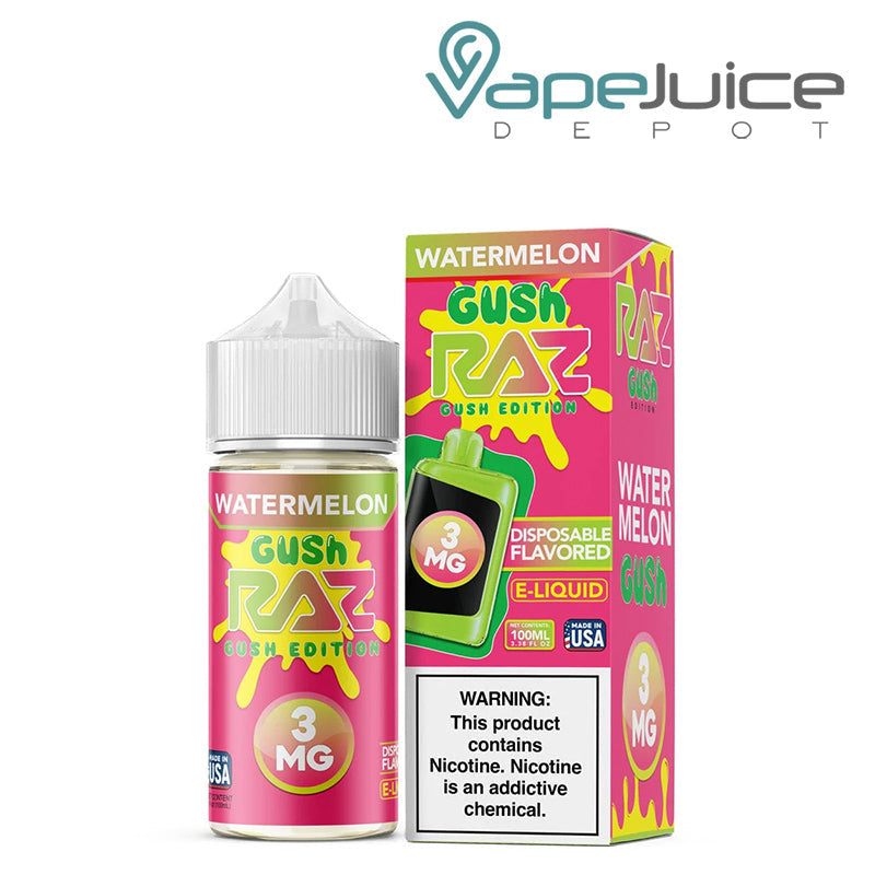 Watermelon Gush Pod Juice x Raz 100ml – TenVape