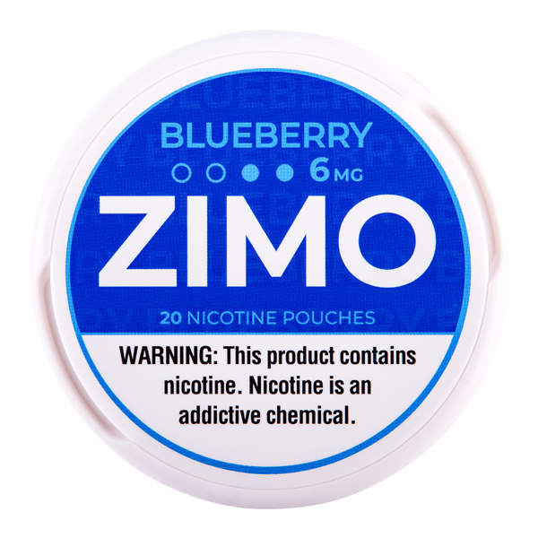 Blueberry ZIMO Pouches – TenVape