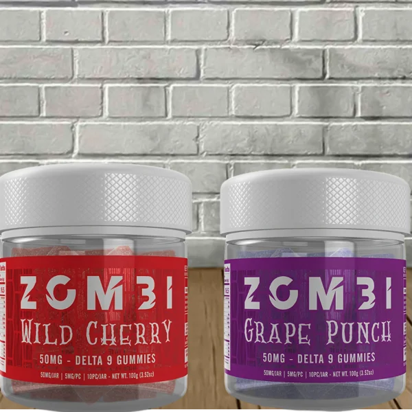 Zombi Delta 9 THC Gummies 10ct (50mg) – TenVape