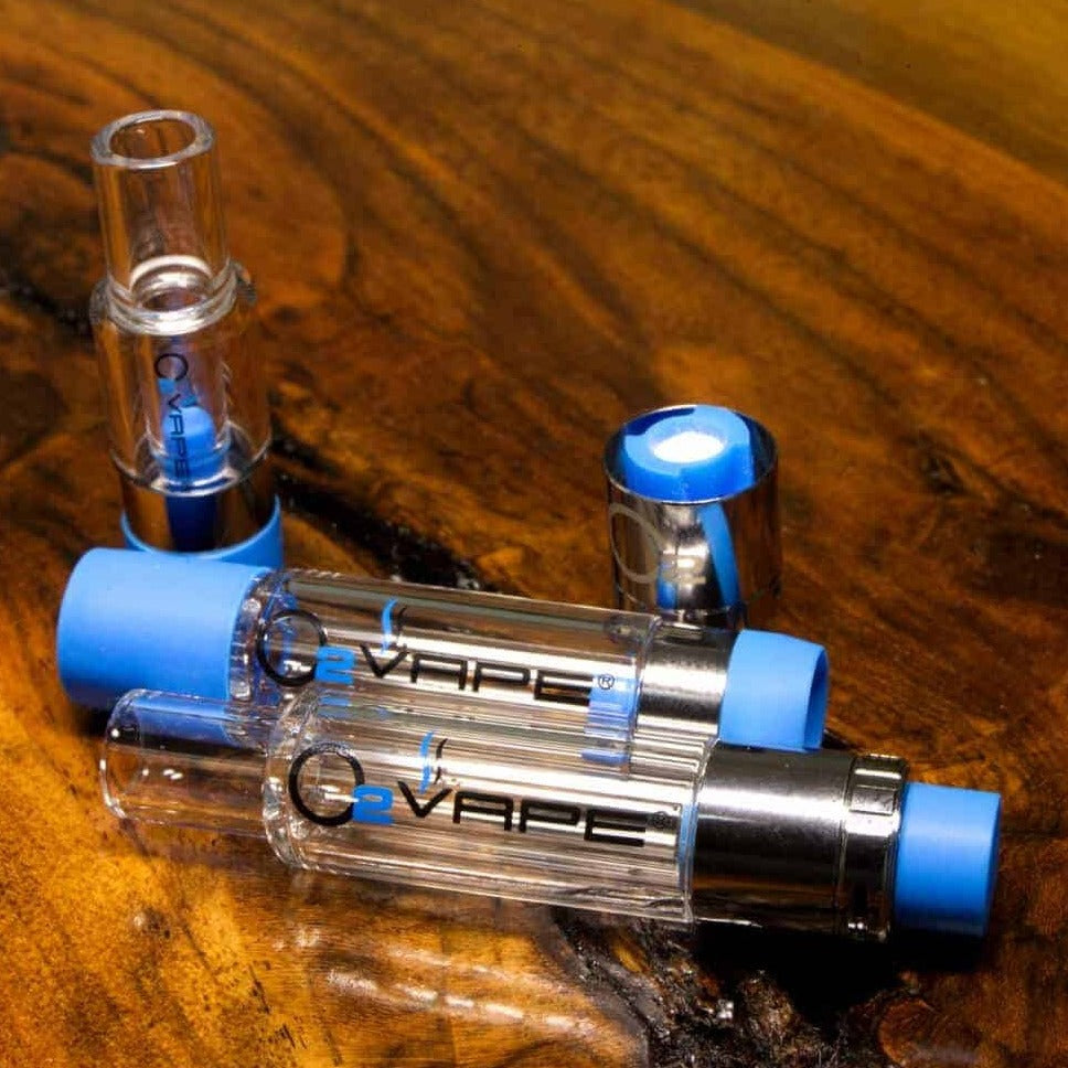 O2Vape Clearance 1ml Branded Locking All Glass Cartridge – TenVape