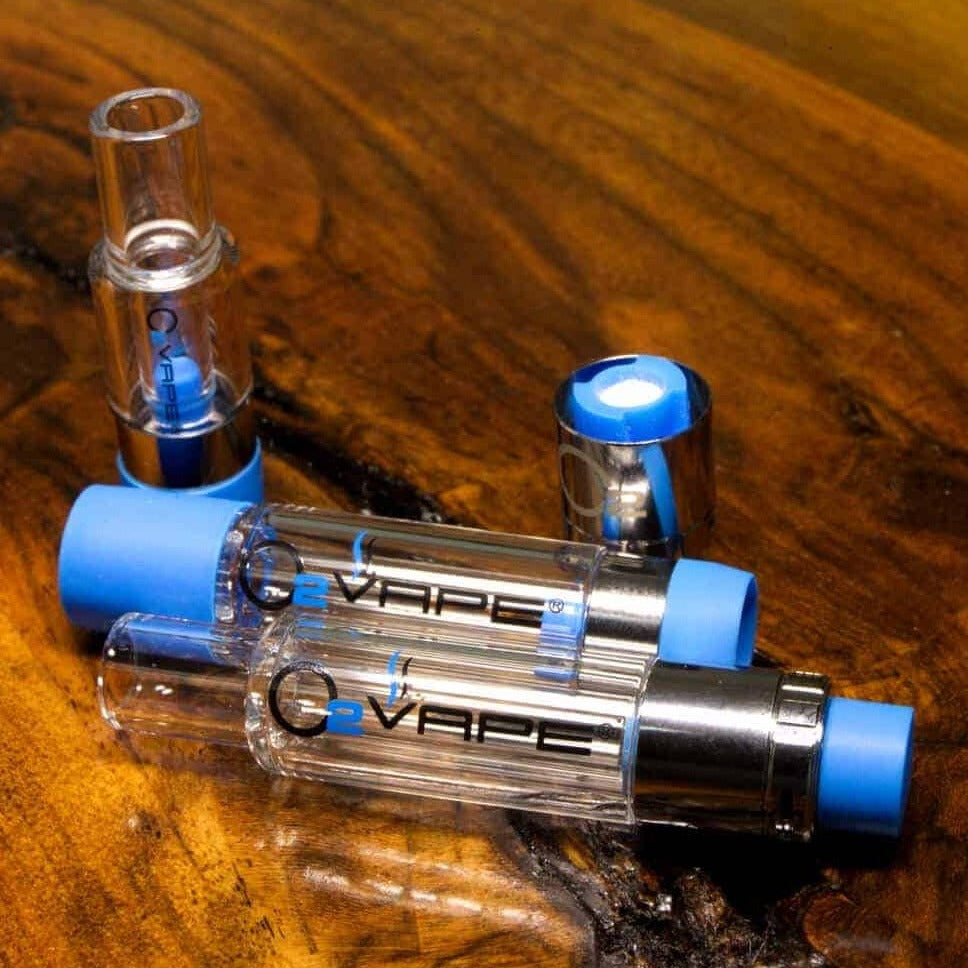 O2Vape All Glass Vari-Flow Vape Cartridges I O2V-GCVF – TenVape