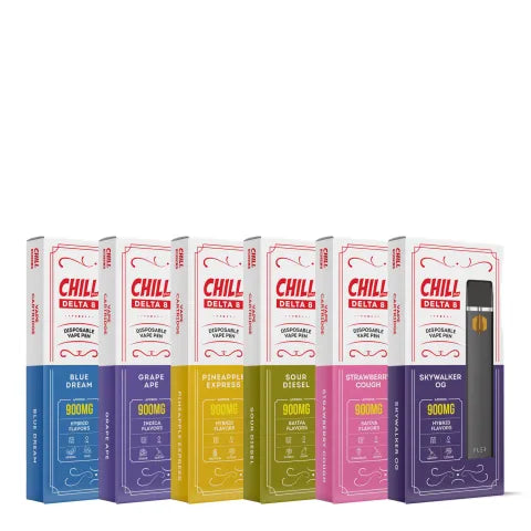 D8 Vape Pens Bundle - 900mg - Chill Plus – TenVape