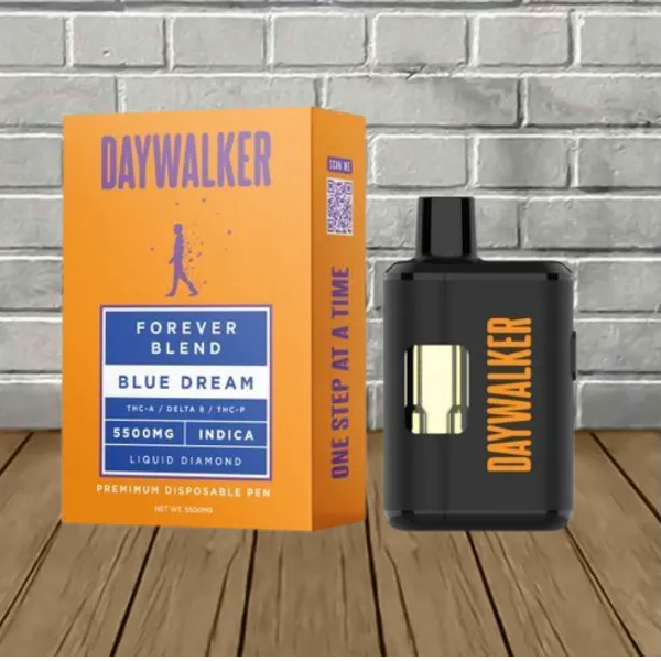 Daywalker Forever Blend Liquid Diamond THCa | THCP Disposable 5.5g ...