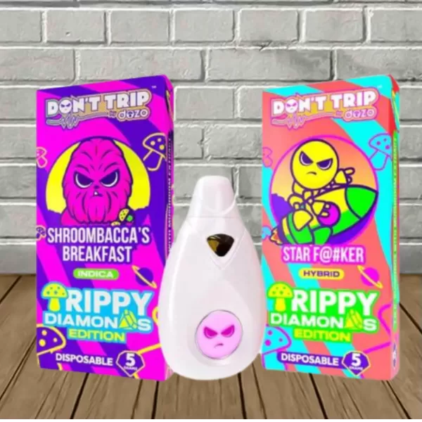 Dozo Don’t Trip Trippy Diamonds Edition Disposable 5g – TenVape