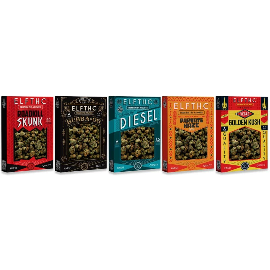 ELF THC Premium THCA Flower 3g – TenVape