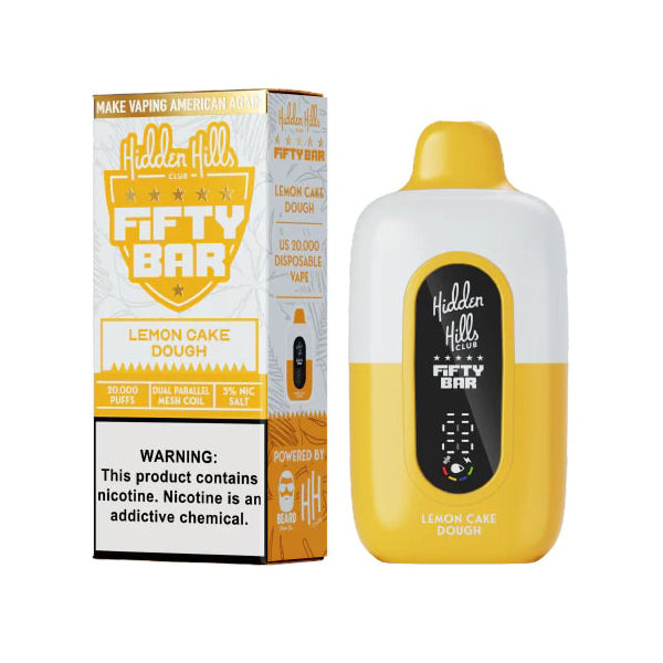 Fifty Bar 20K Hidden Hills Edt Disposable – TenVape