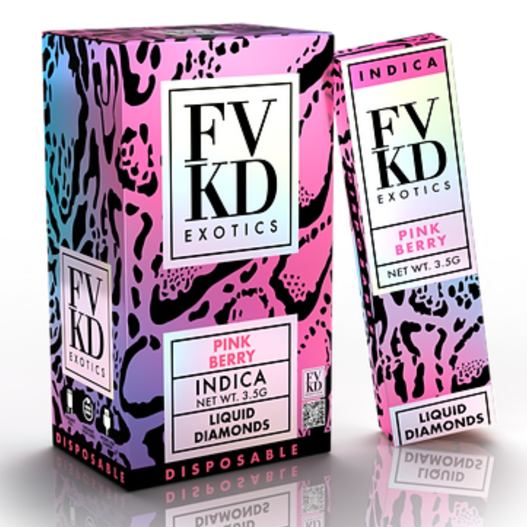 Pink Berry FVKD Exotics THC-A Rosin Disposable 3.5G – TenVape