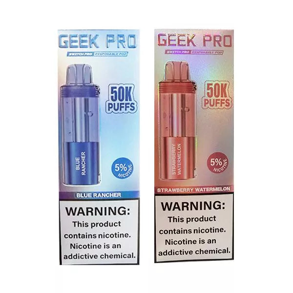 Geek Pro Switch Pro 50K Disposable Pod – TenVape