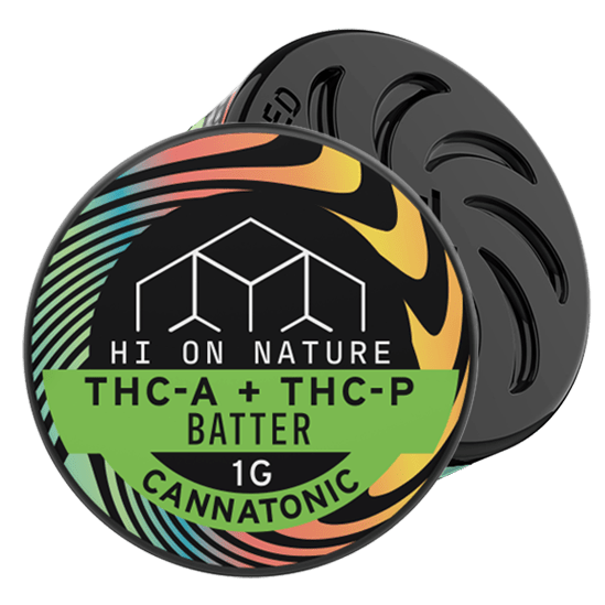 Hi On Nature 1g DAB BATTER THC-A + THC-P - CANNATONIC – TenVape