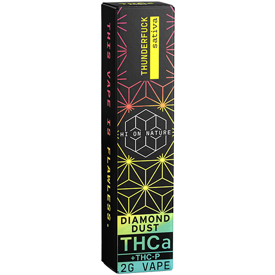 Hi On Nature 2g THCA + THC-P SATIVA VAPE - THUNDERF*CK – TenVape