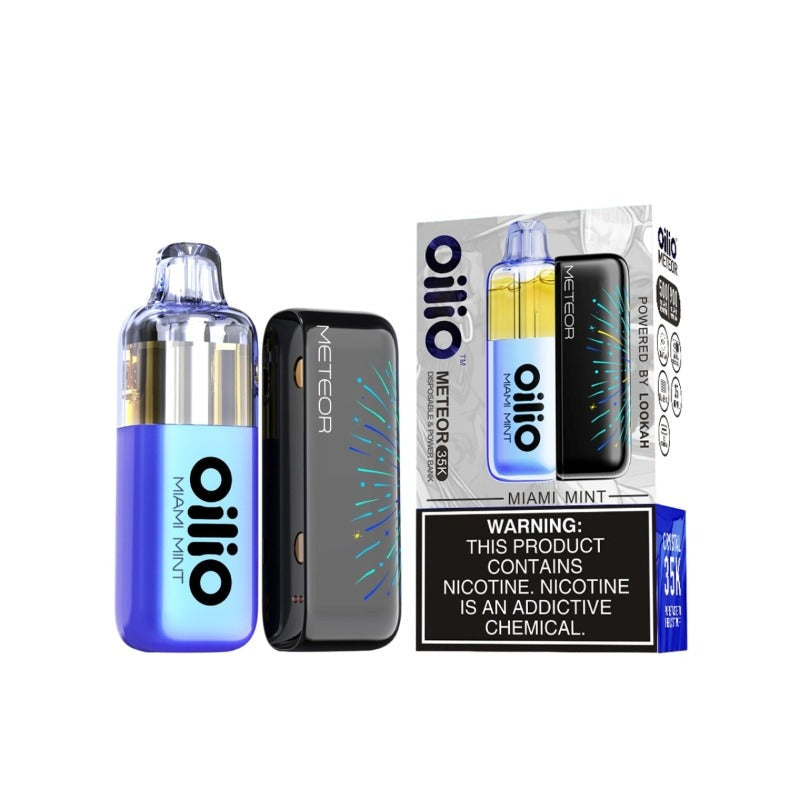 Lookah Oilio Meteor 35K 35000 Puffs Disposable Vape 3.5% – TenVape