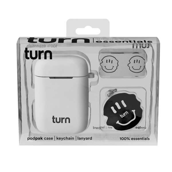 Turn Hemp 100% Essentials Kit – Smiley Podpak Silicone Case – TenVape