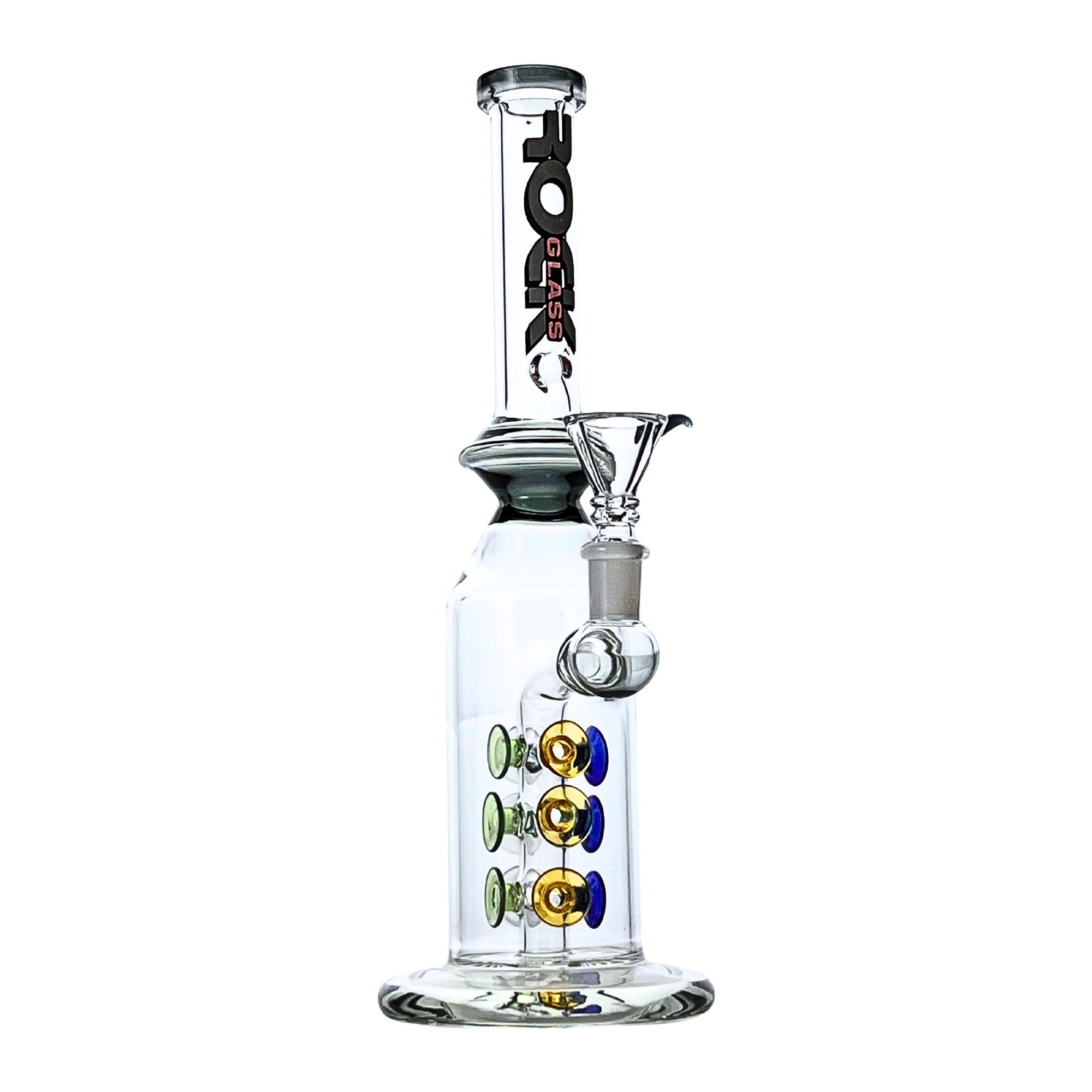 Rock Glass Triple-Pulse 12" Waterpipe – TenVape