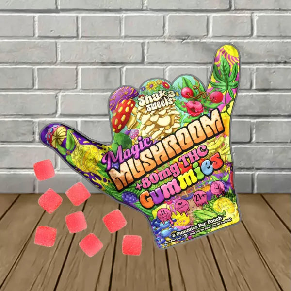 Shaka Sweets Magic Mushroom + THC Gummies 8ct – TenVape