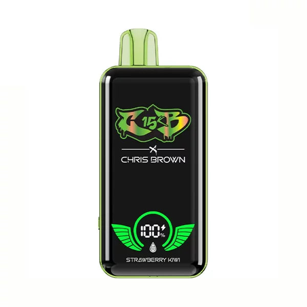 Chris Brown CB15K Disposable Vape 15000 Puffs - Strawberry Kiwi – TenVape