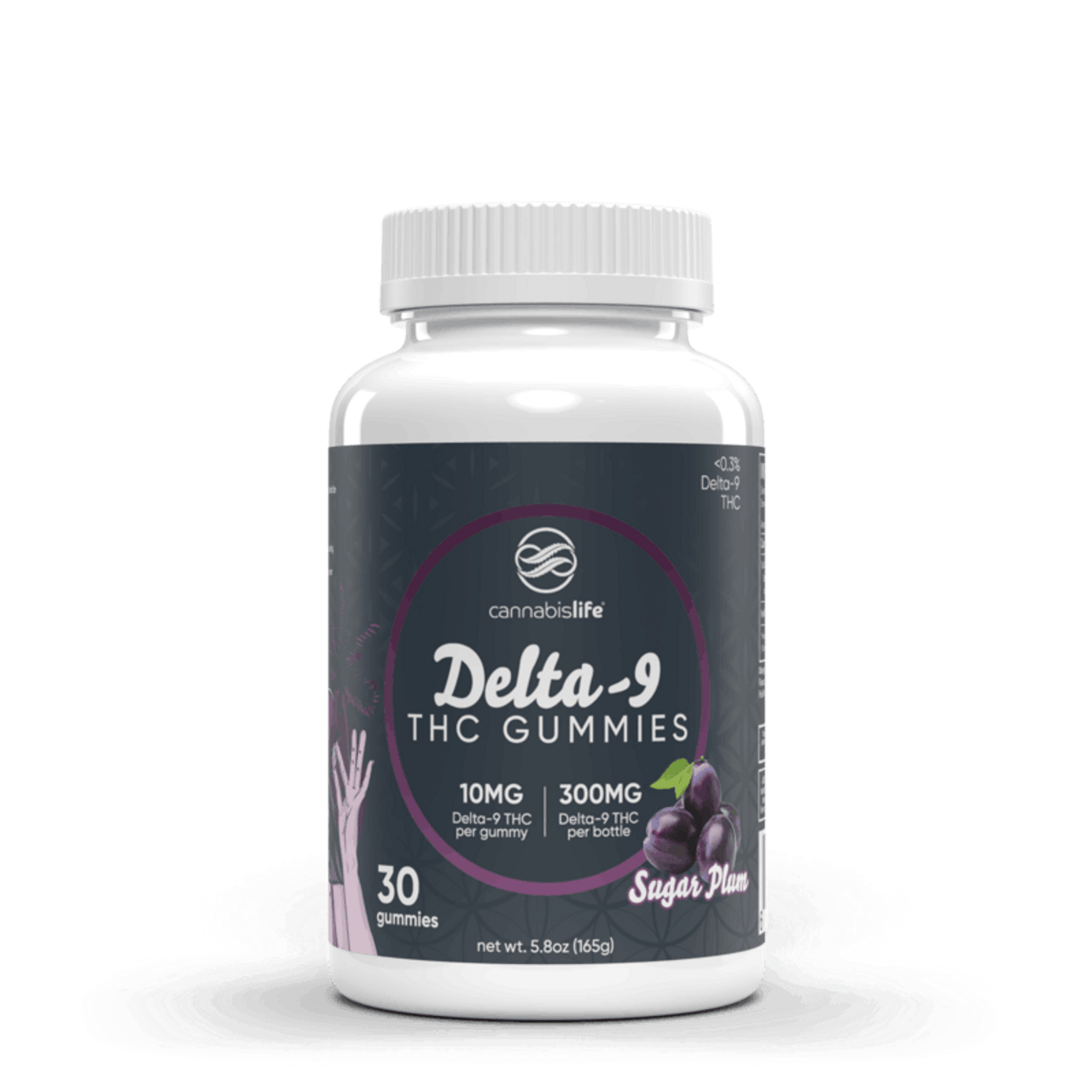 Sugar Plum Delta 9 Gummies 30ct 300mg – TenVape