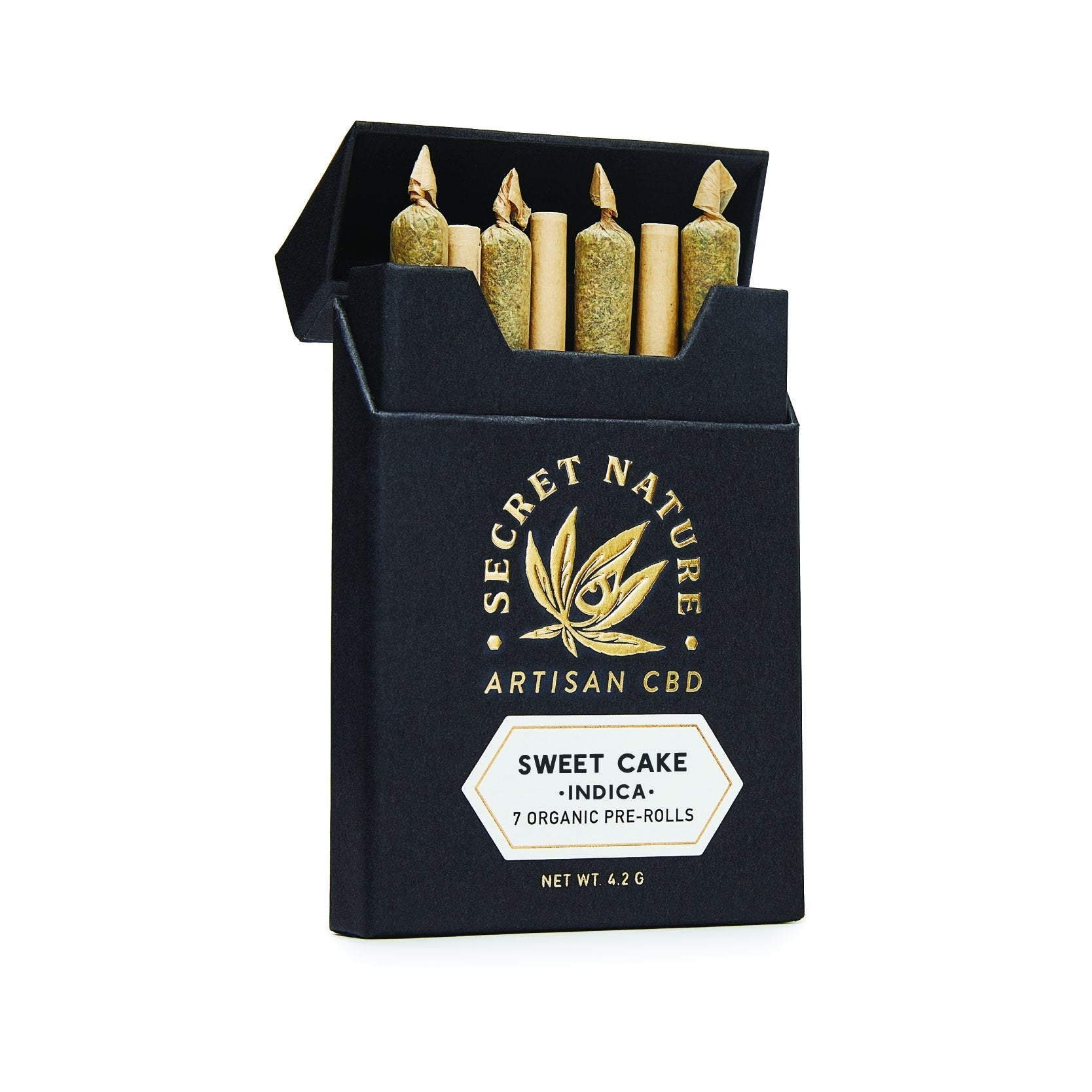Secret Nature Sweet Cake 7 Pack CBD Pre-Rolls – TenVape