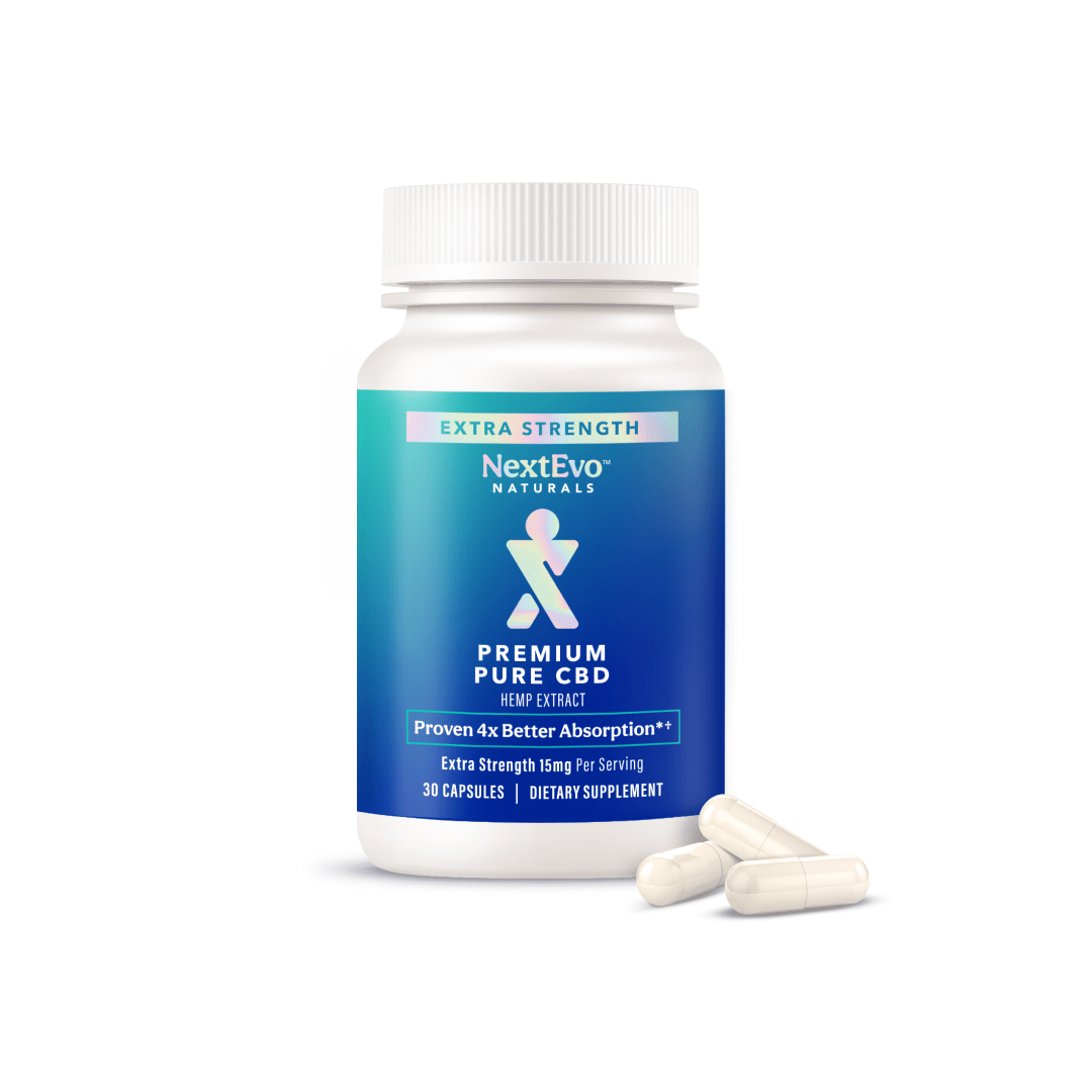 Water Soluble CBD Capsules Extra Strength 60 ct – TenVape