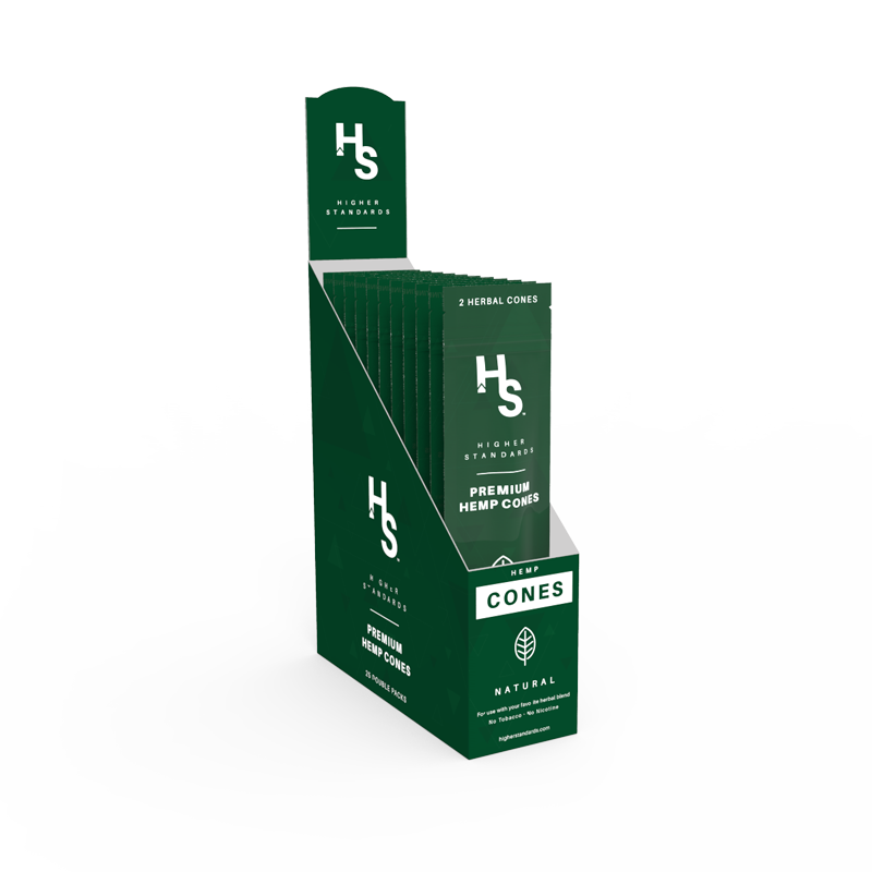 Higher Standards Cones Box of 15 Pack of 2 – TenVape