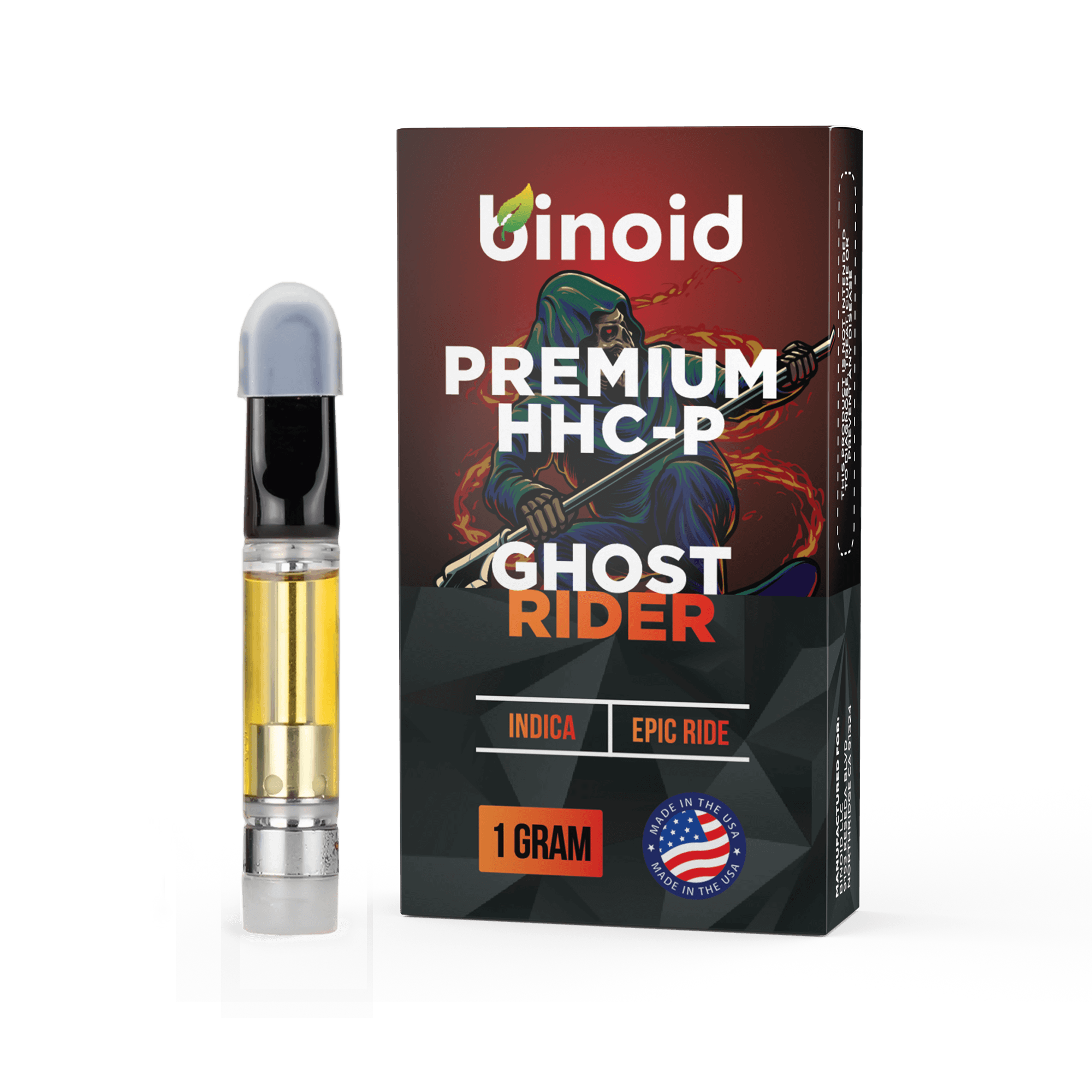 Binoid HHC-P Vape Cartridge - Ghost Rider – TenVape