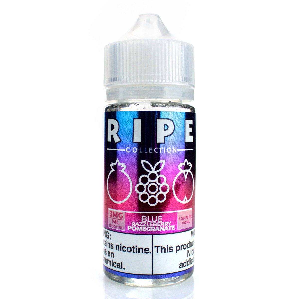 Blue Razzleberry Pomegranate by Ripe Collection 100ml – TenVape