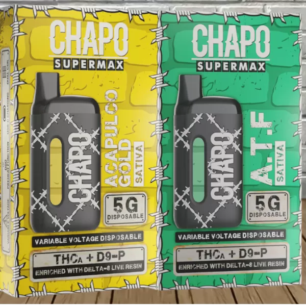 Chapo Extrax Supermax THCa + D9-P Disposable 5g – TenVape