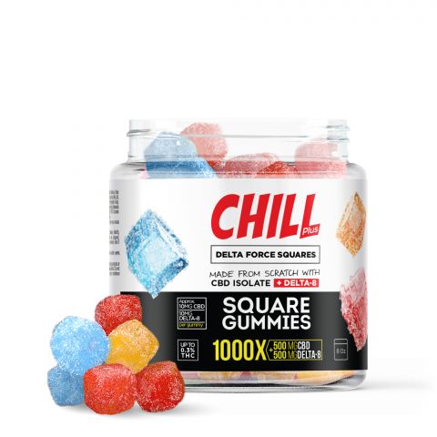 Chill Plus Delta-8 Squares Gummies – TenVape