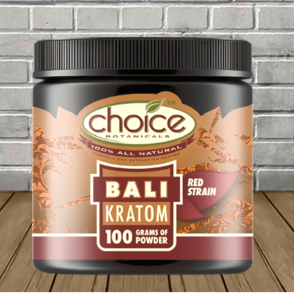 Choice Botanicals Red Bali Kratom Powder – TenVape