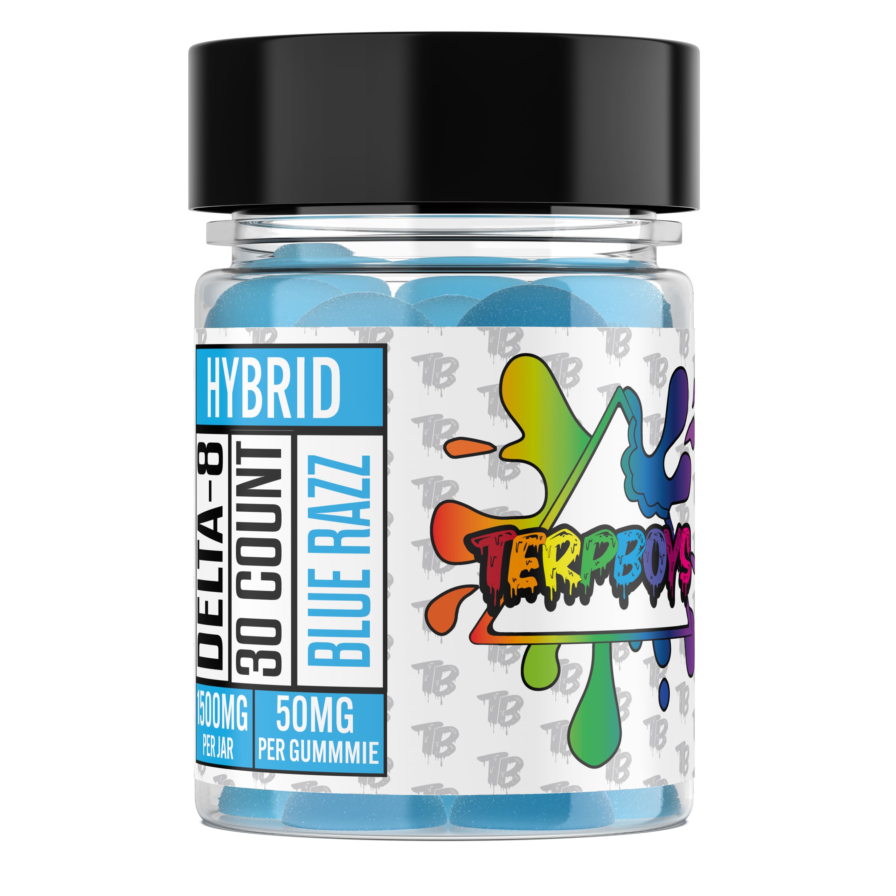 TerpBoys 50mg Delta 8 Gummies Blue Razz Hybrid – TenVape