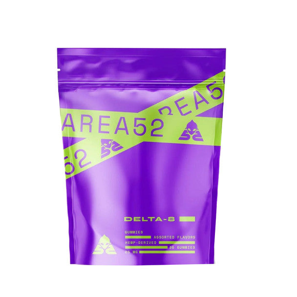 DELTA 8 Area 52 Gummies - Assorted Vegan Gummies 25MG – TenVape