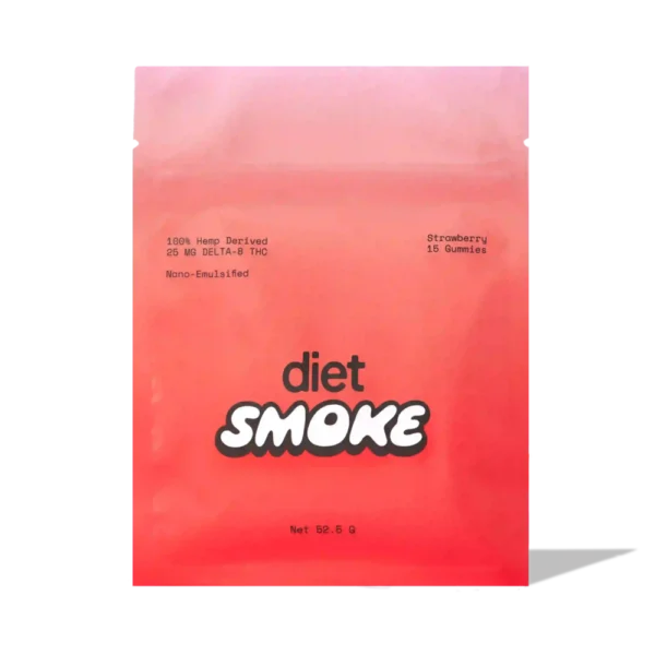 Diet Smoke Strawberry Gummies DELTA-8 THC – TenVape