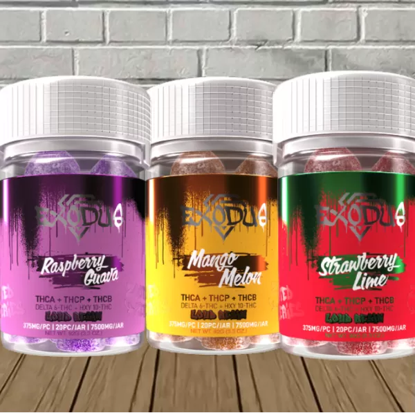 Exodus Live Resin Zooted Series Gummies 7500mg – TenVape