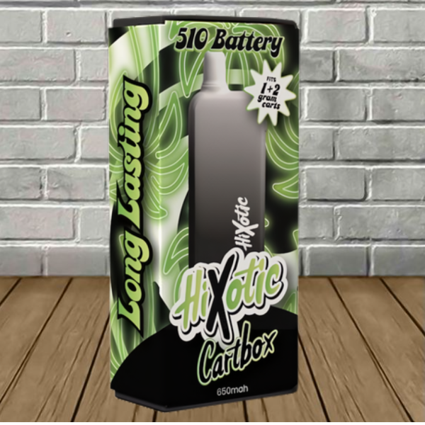 Hixotic 510 Cartbox Battery 650mAh – TenVape