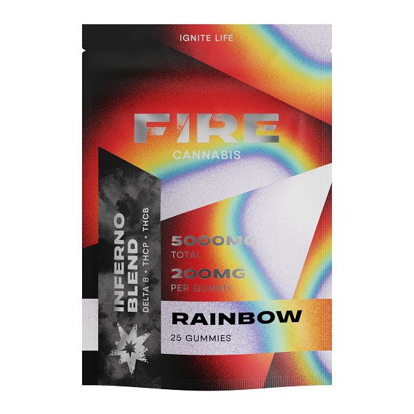 Fire Hemp Inferno Blend Gummies 5000mg – TenVape