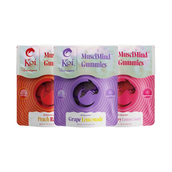 Koi MusciMind Gummies – 10 Gummies Per Bag – TenVape