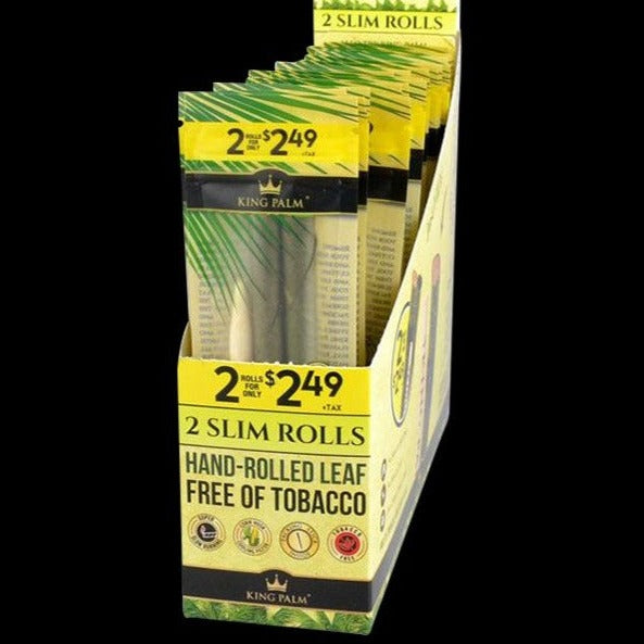 King Palm Slim Pre-Roll Wraps - 20 Pack – TenVape
