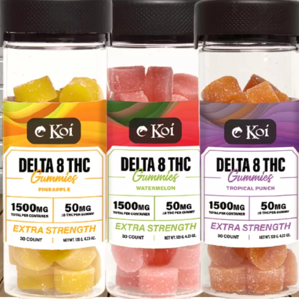 Koi High Potency Delta 8 THC Gummies 1500mg – TenVape