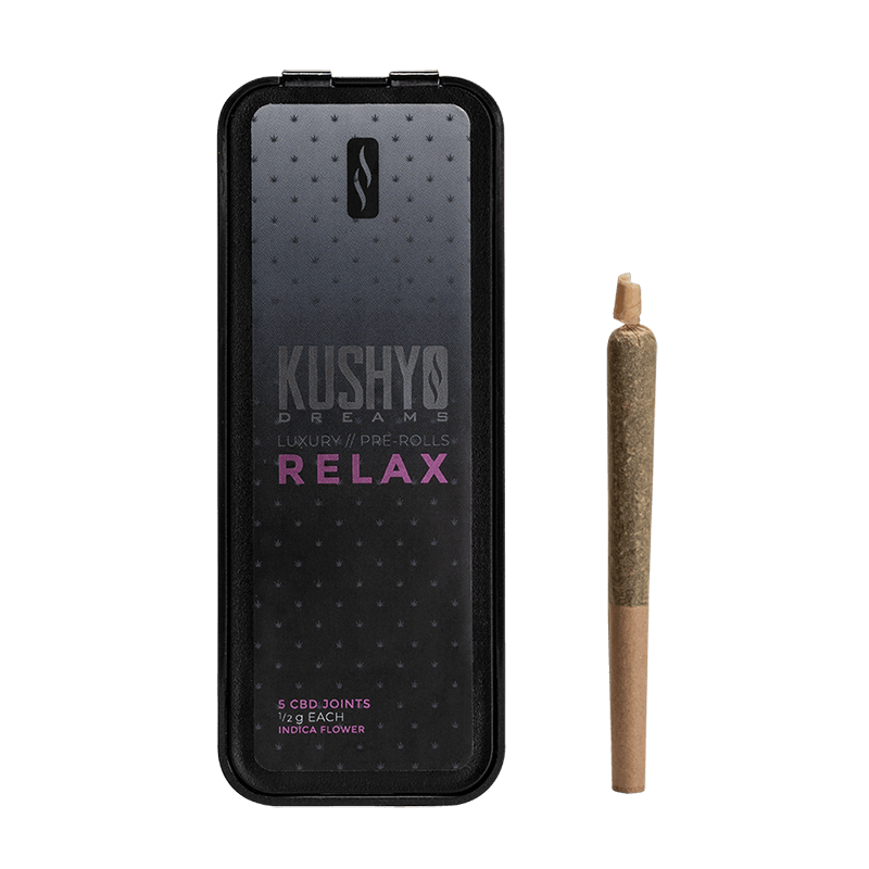 Kushy Dreams 5 Pack CBD Pre-Rolls – Relax Effect – TenVape