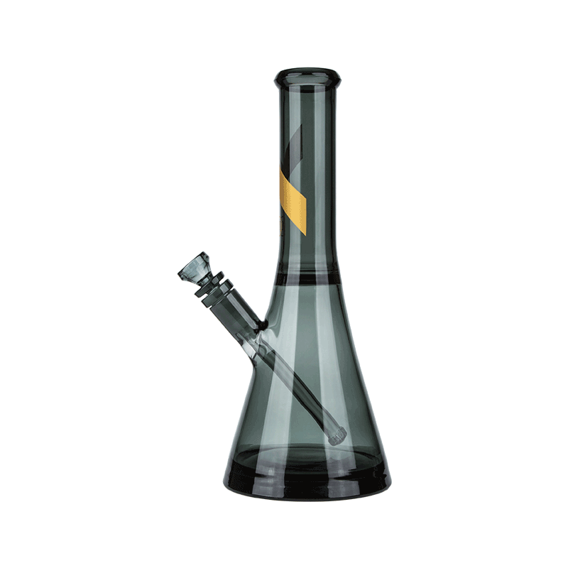Marley Natural Water Pipe Smoked Glass Gold Stripe Decal – TenVape