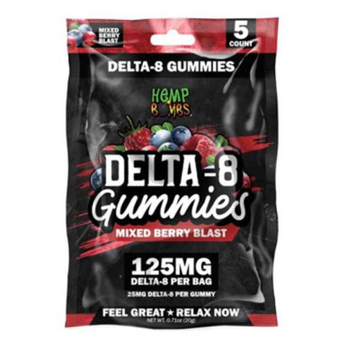 Hemp Bombs Mixed Berry Blast Delta 8 Gummies – TenVape