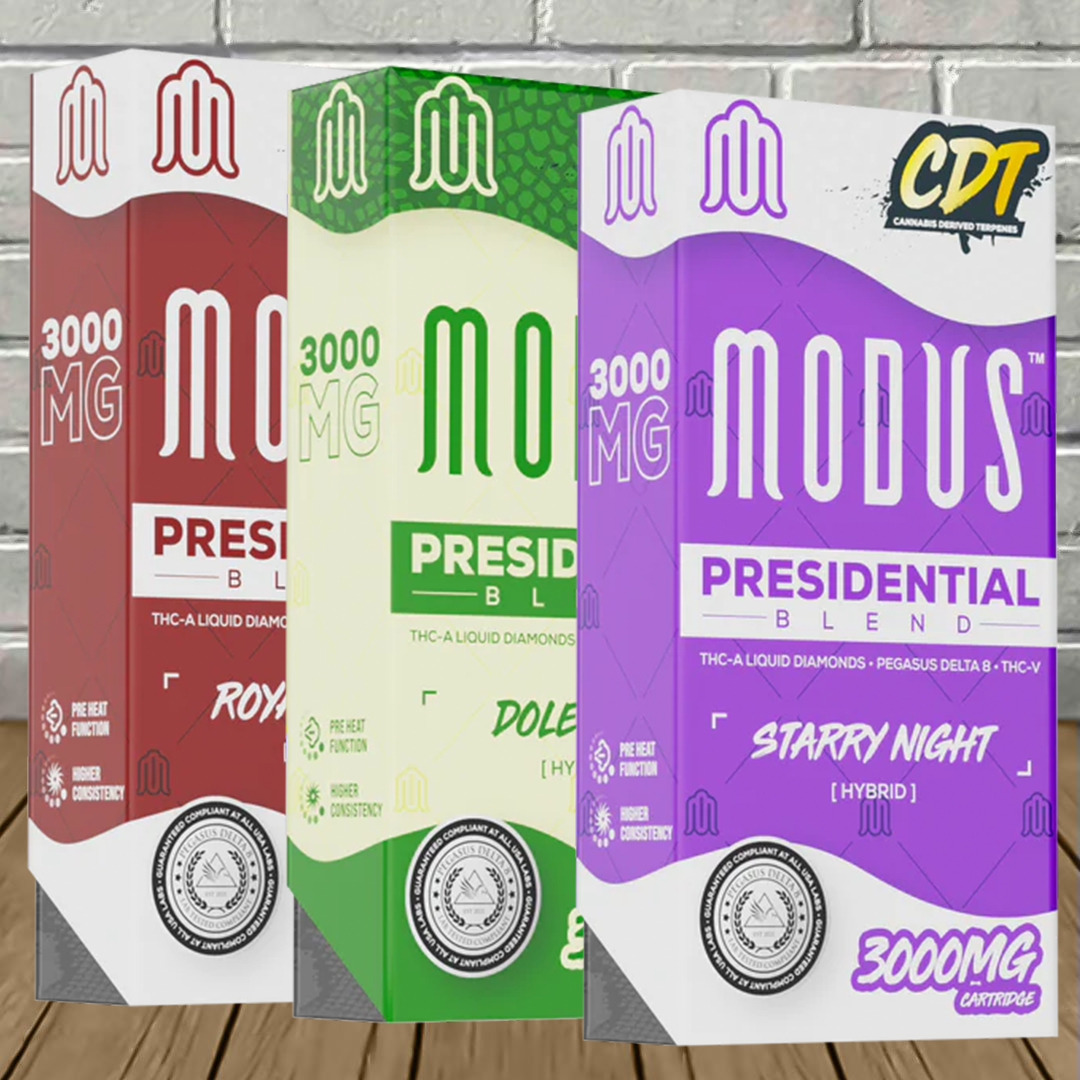 Modus Presidential Blend Vape Cartridge 3g – TenVape