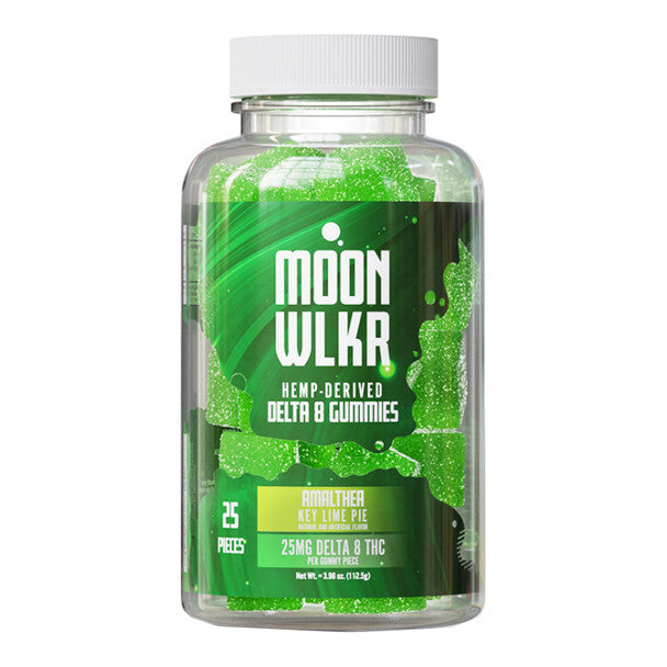 MoonWLKR - Delta 8 Edible - Amalthea Gummies - Key Lime Pie - 625mg ...