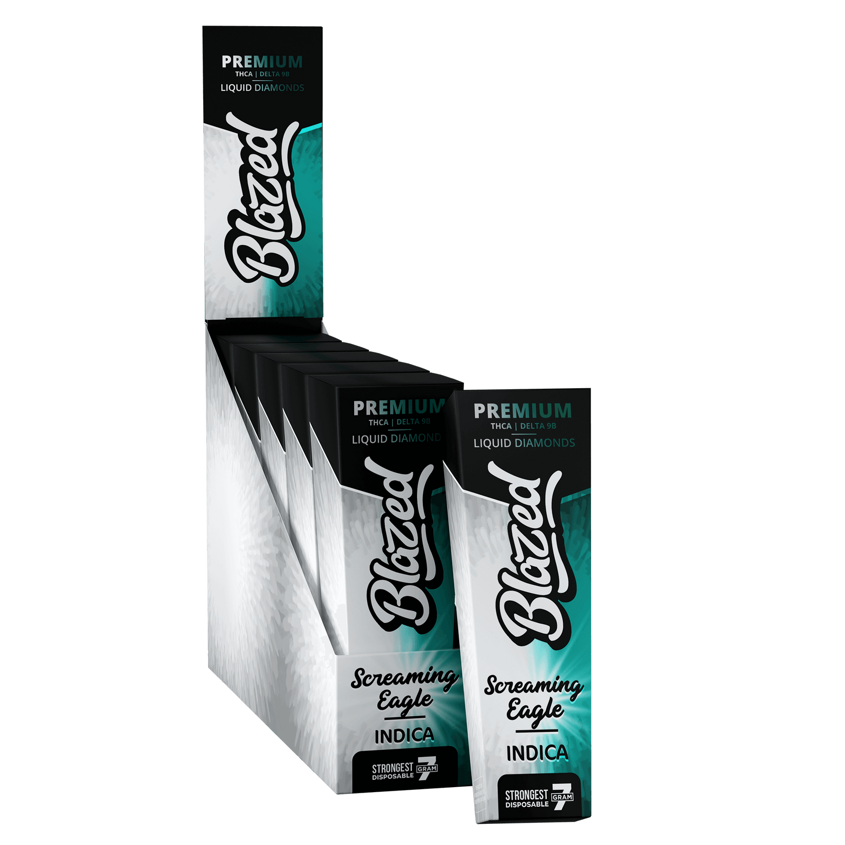 Blazed 7 Gram THCA + Delta 9B Disposable Vape – TenVape